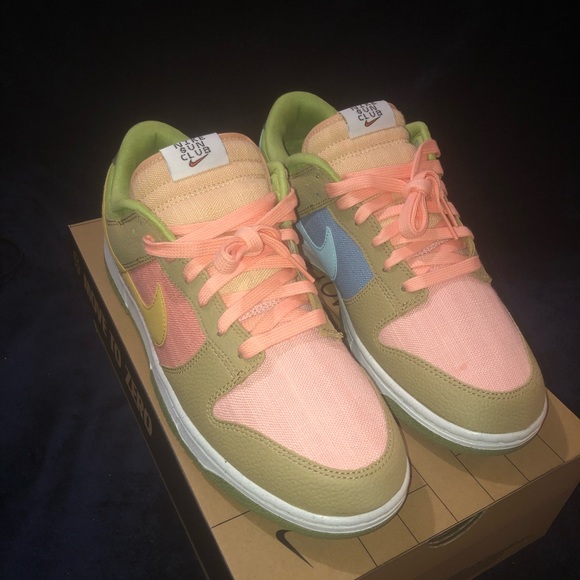 Nike | Shoes | Nike Dunk Low Sun Club | Poshmark